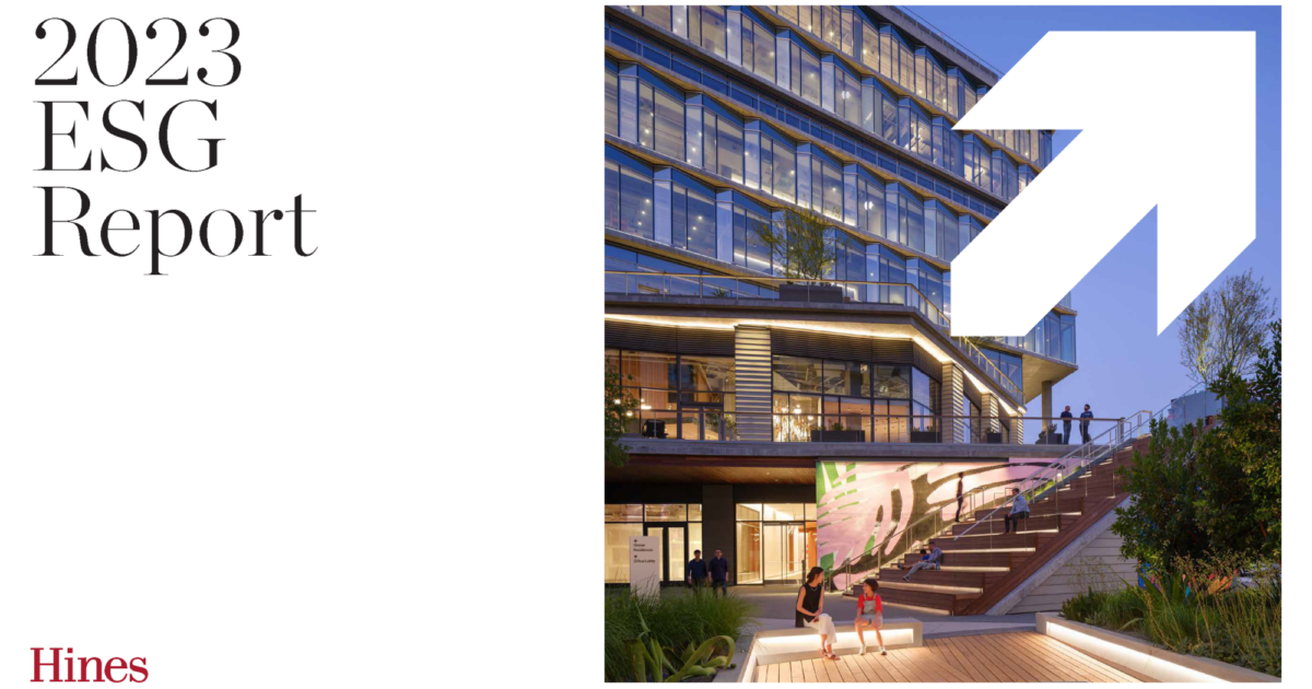 Hines Highlights Focus on Creating Sustainable Value in 2023… - Hines