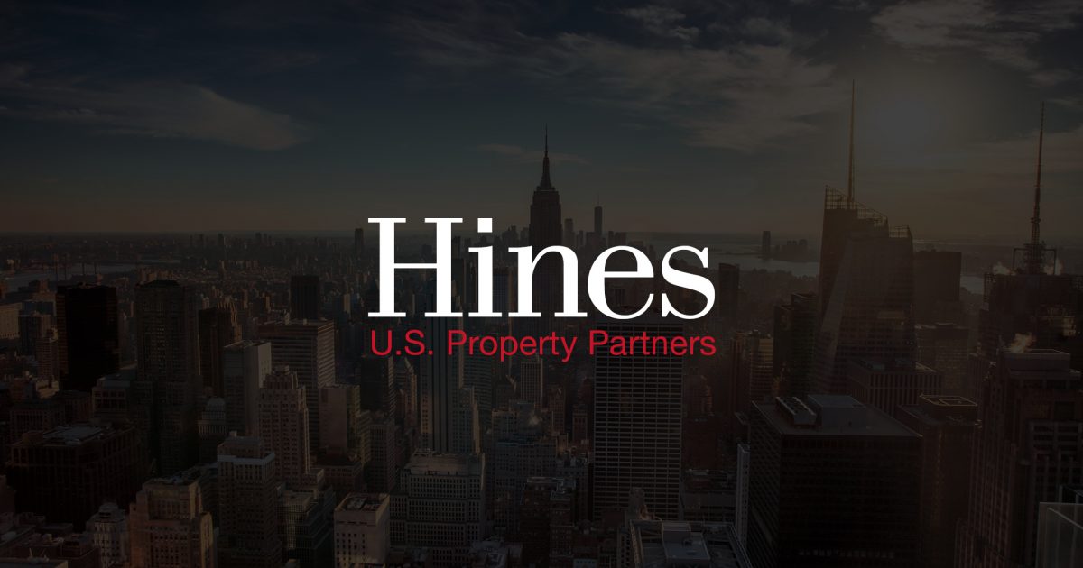 Hines U.S. Property Partners initial capital raise represents… - Hines