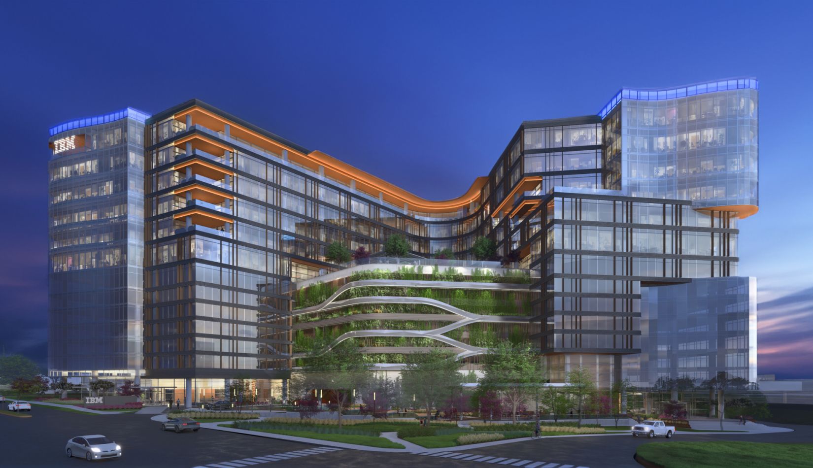 Hines Secures IBM to Anchor New Office Tower in The Domain - Hines