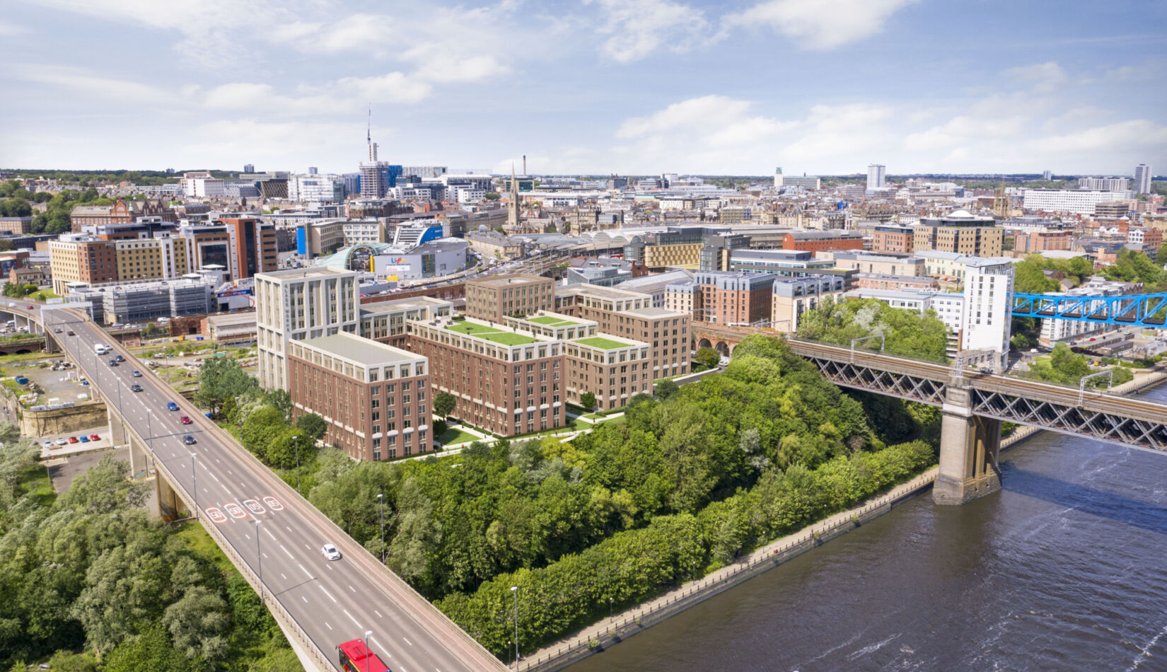 Hines Celebrates Pottery Lane Residential Development Topping… - Hines