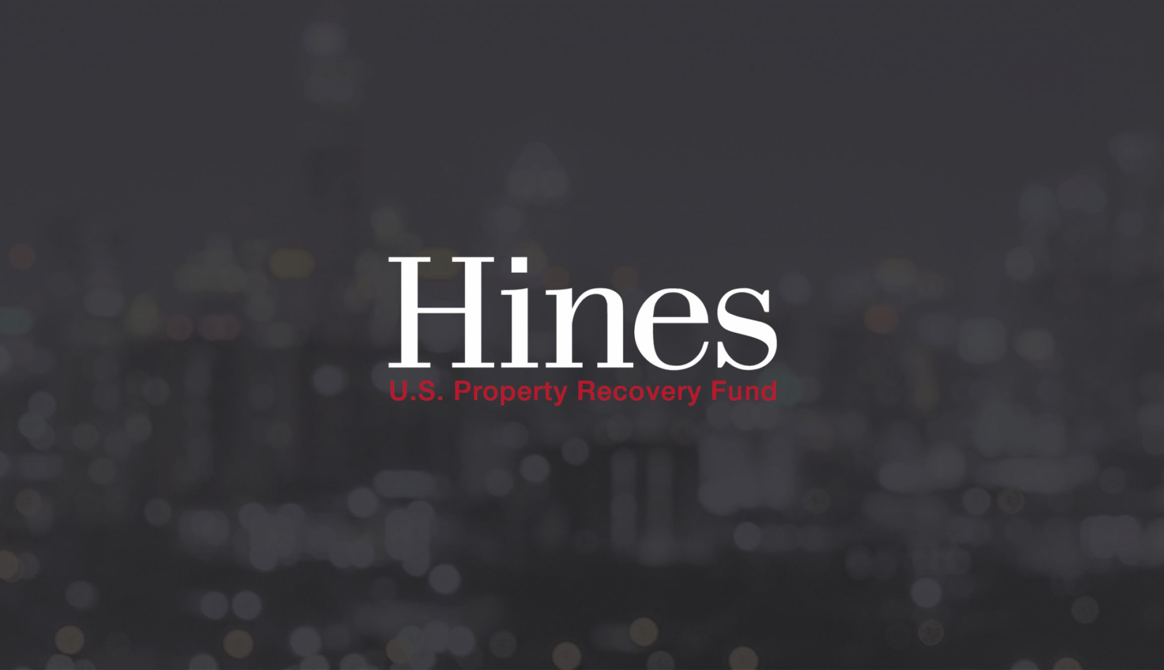 Hines Launches New Flagship Tactical Fund - Hines