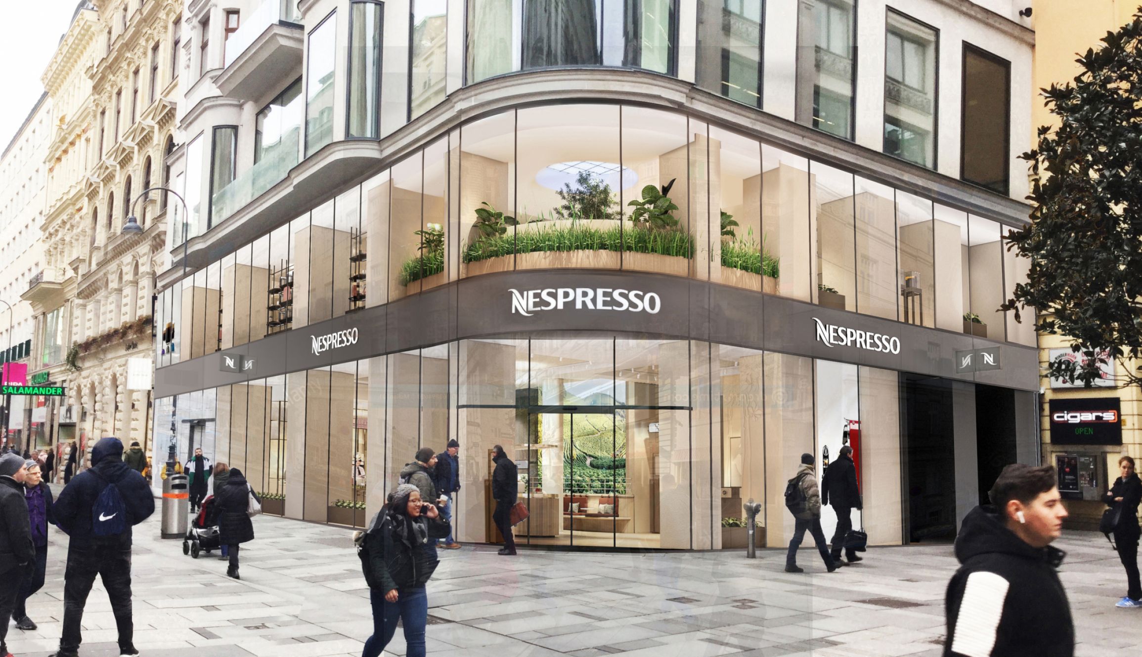Hines Announces Lease with Nespresso in Vienna - Hines