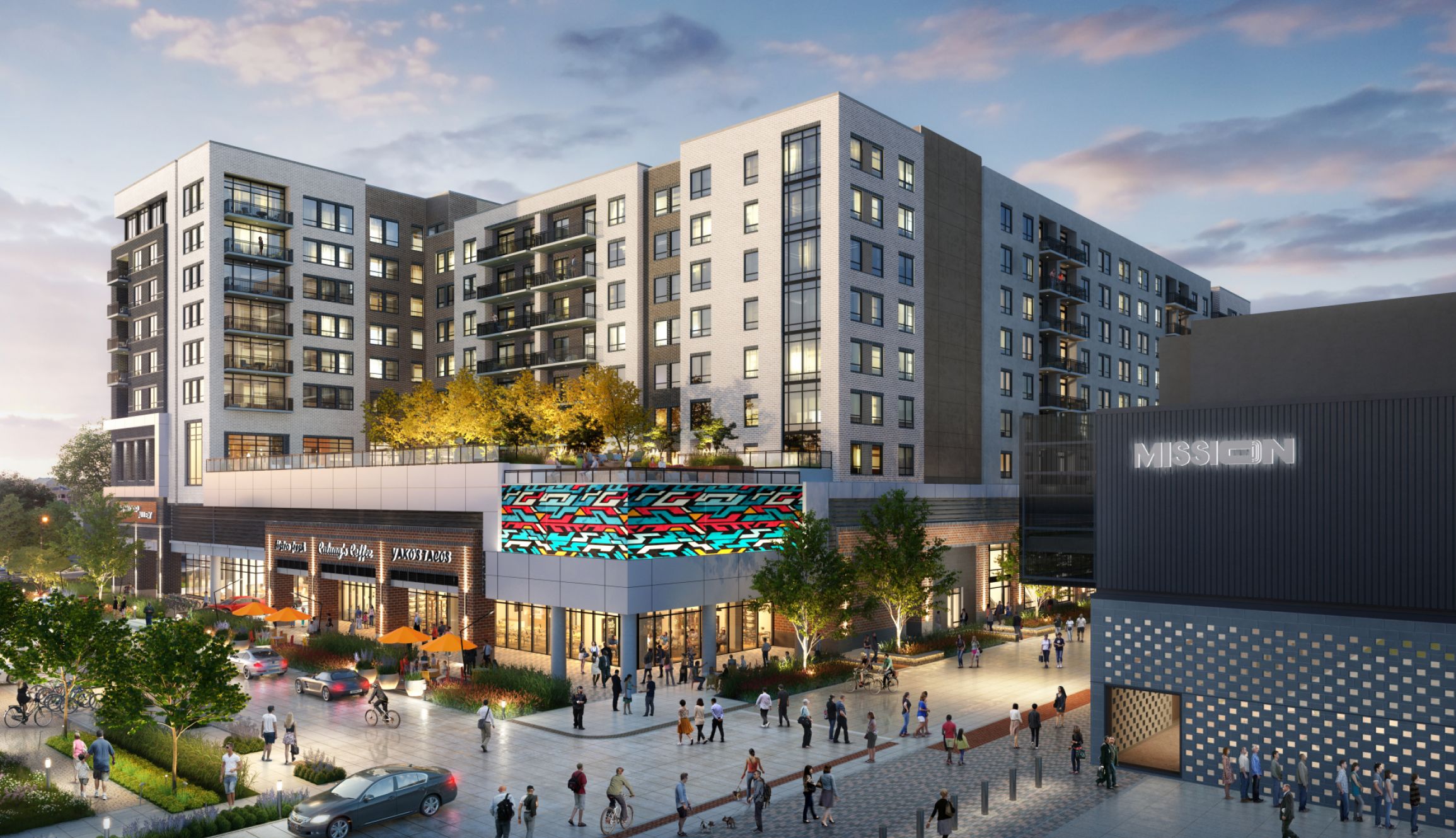 Hines Tops Off Mica RiNo Midrise in Denver, CO - Hines