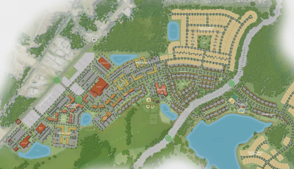 Hines And Aubrey Corporation Unveil Industrial Park And… - Hines